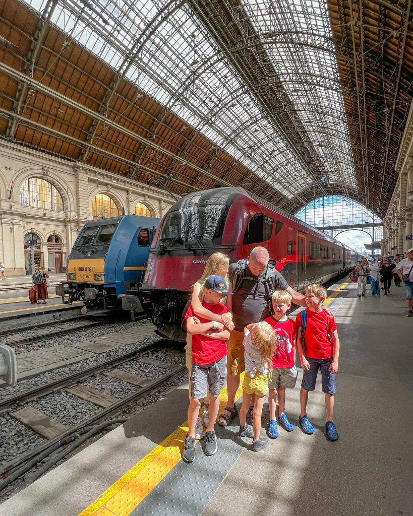 How To Conquer Training Around Europe With Kids - 7 Wayfinders